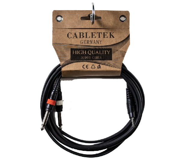 כבל 3.5-2PL באורך 3 מ` Y-007 מבית CABLETEK | קול המוסיקה