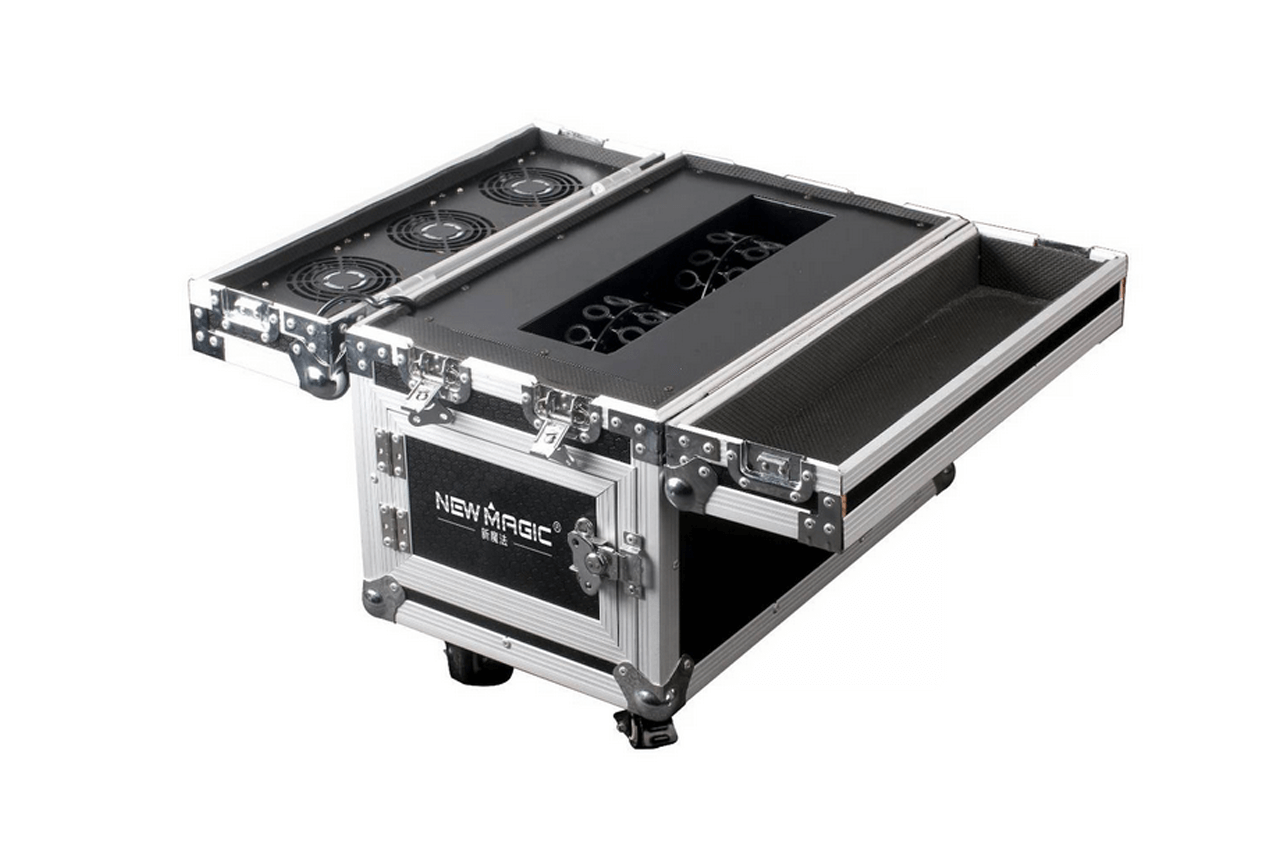 מכונת בלונים עוצמתית בקייס כולל DMX מבית LIGHTEK דגם BBL PRO | קול המוסיקה