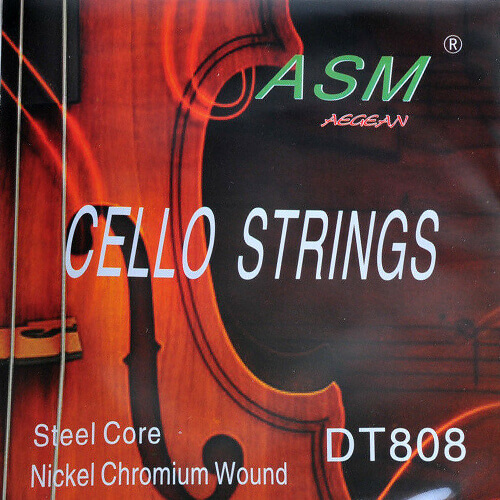 סט מיתרים לצ'לו ASM DT808 | קול המוסיקה